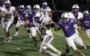 Cougar Footballers Trample SPF Raider Gridders, 45-13
